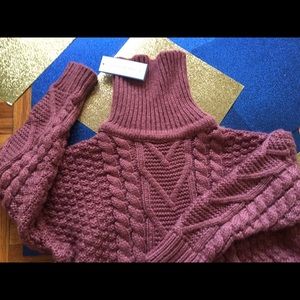 Goodnight Macaroon | Sweaters | Goodnight Macaroon Knitted Crop Sweater ...